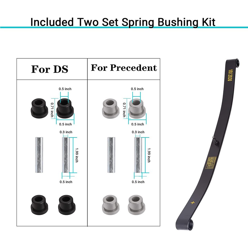 Heavy Duty Golf Cart Front Leaf Spring for Club Car DS 81-up ...