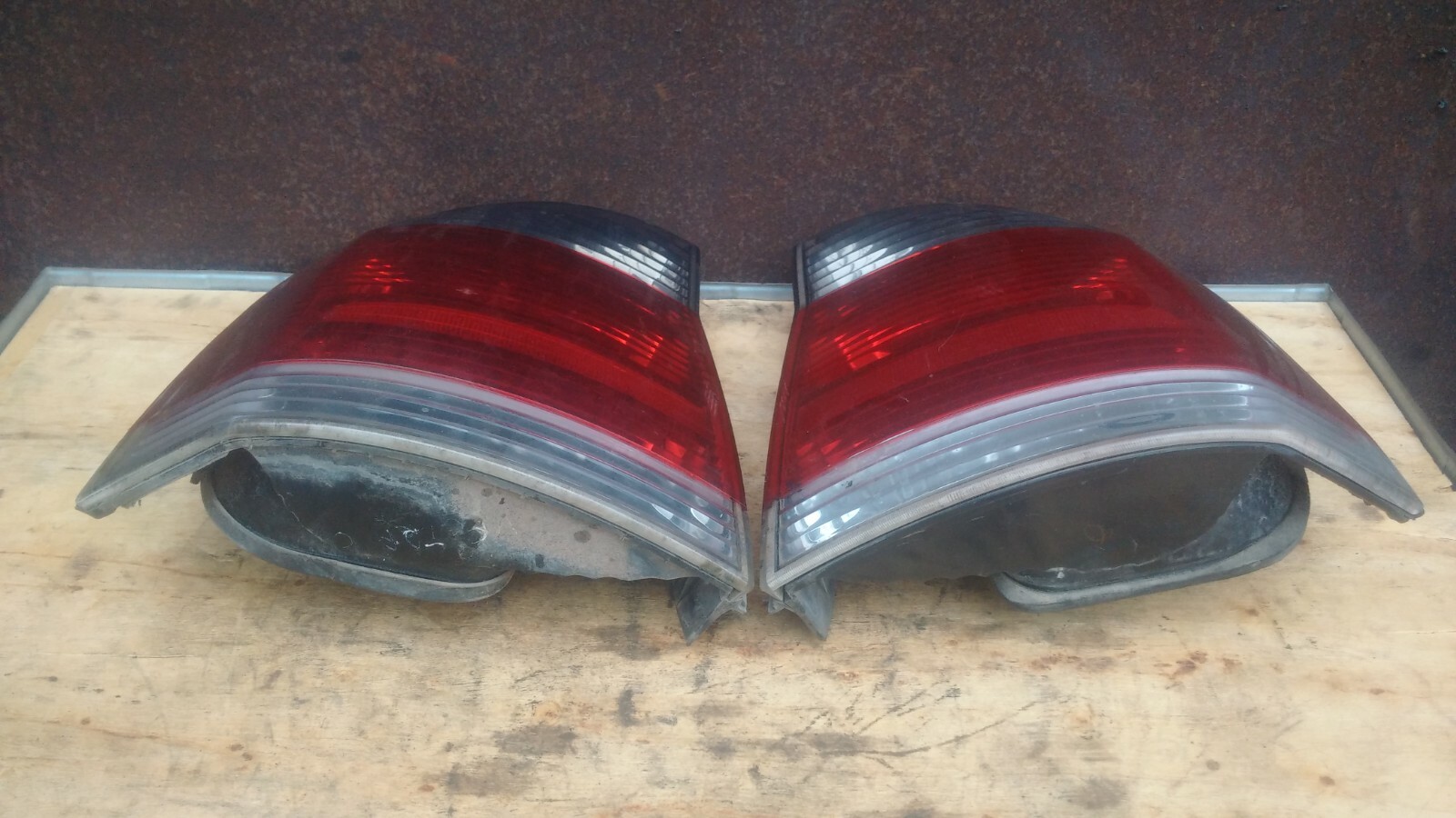 Opel Vectra C GTS Sedan 02-08 Rear Tail Light Taillight Set Smoked Left ...
