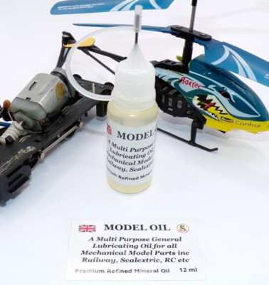 12ml Model Oil for Railways, Scalextric, RC etc in Precision Oiler UK ...