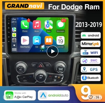 13/19 Ram Android 11 Radio With CarPlay | eBay