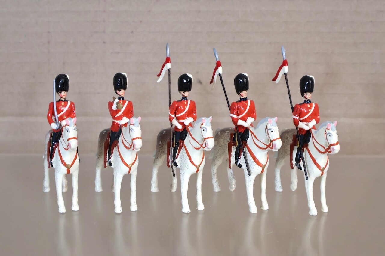 Dorset Soldaten Neu Bemalt Mounted Royal Scots Greys Auf Parade Ol | eBay