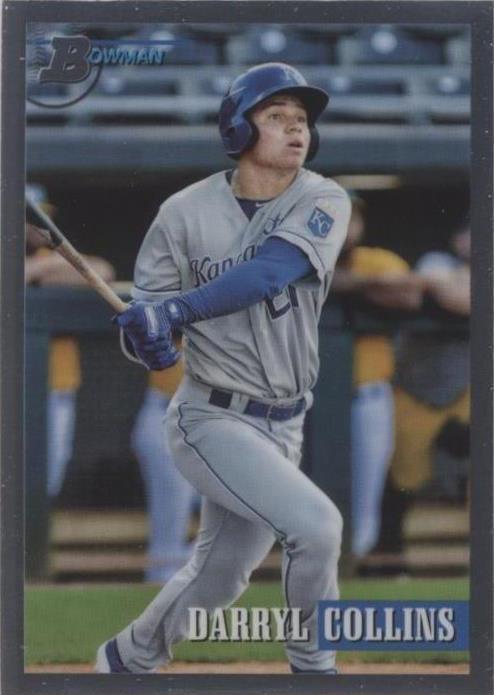 2021 Bowman Heritage - Prospects Darryl Collins #117 Chrome (RC) for ...