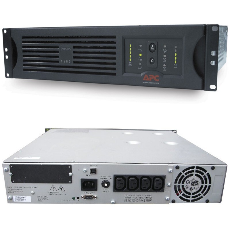 APC Smart-UPS (1500 VA) - Line interactive - Rack (19) (SUA1500RMI2U ...