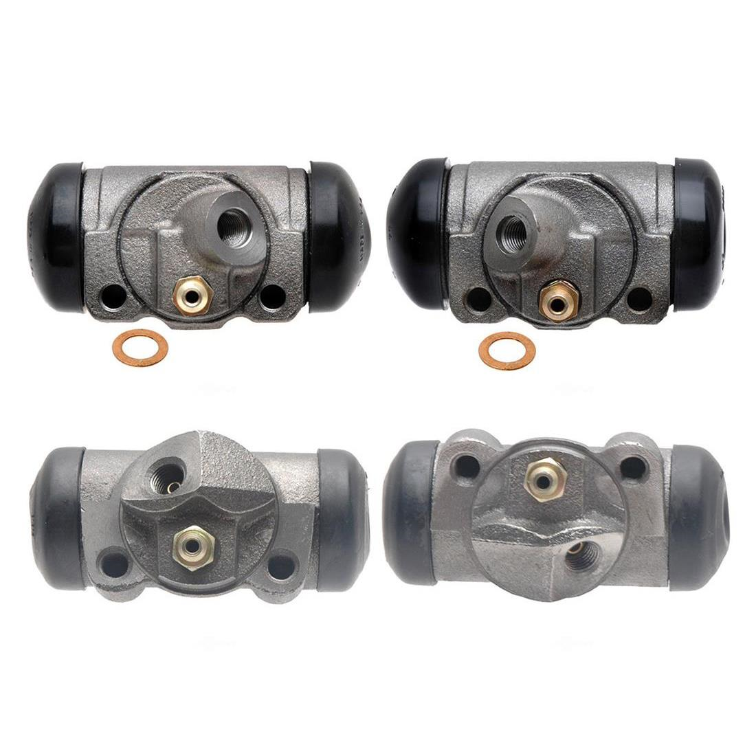 4 Brake Wheel Cylinders RAYBESTOS Front Rear For Jeep CJ5 CJ6 Commando ...