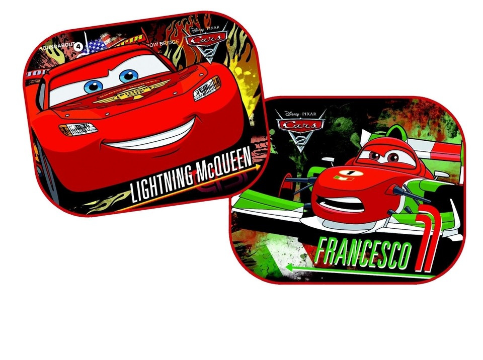 2x Disney Car Sun Shade UV Baby Children Kids Window Visor Cars Peppa ...