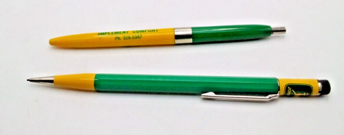 Vtg Autopoint Mechanical Pencil John Deere & Ready2riter ballpoint pen ...