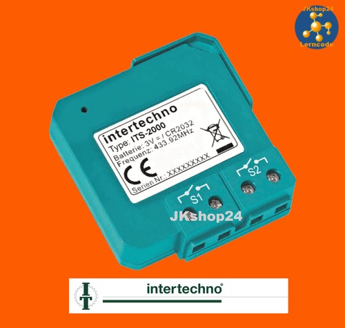 ITS-2000 Intertechno Dual-Funksender Funk-Twin-Sender 2x Schaltung potentialfrei | eBay.de