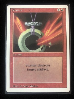 MTG - Magic the Gathering - Revised Edition (1994) - Shatter | eBay