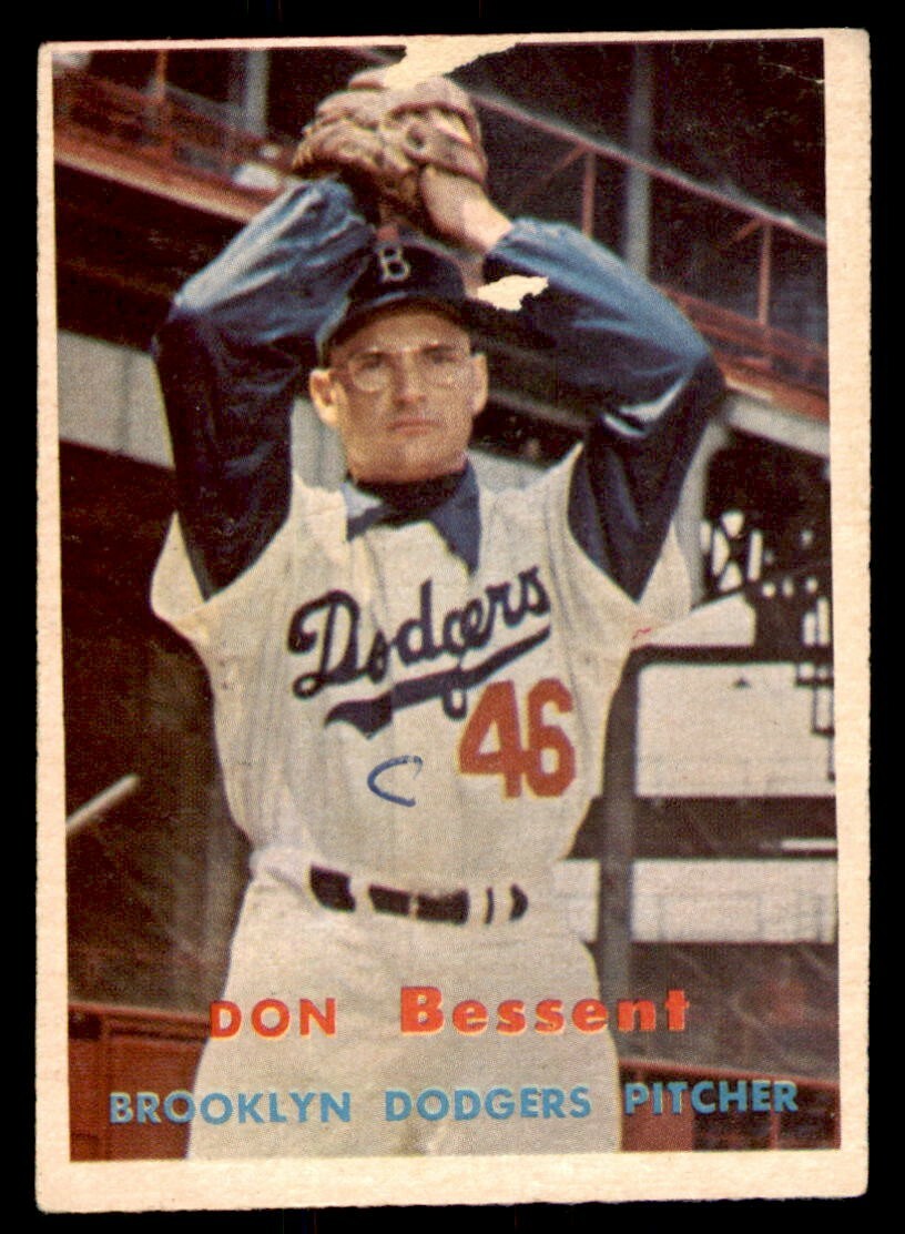 1957 Topps Baseball #178 Don Bessent GD | eBay