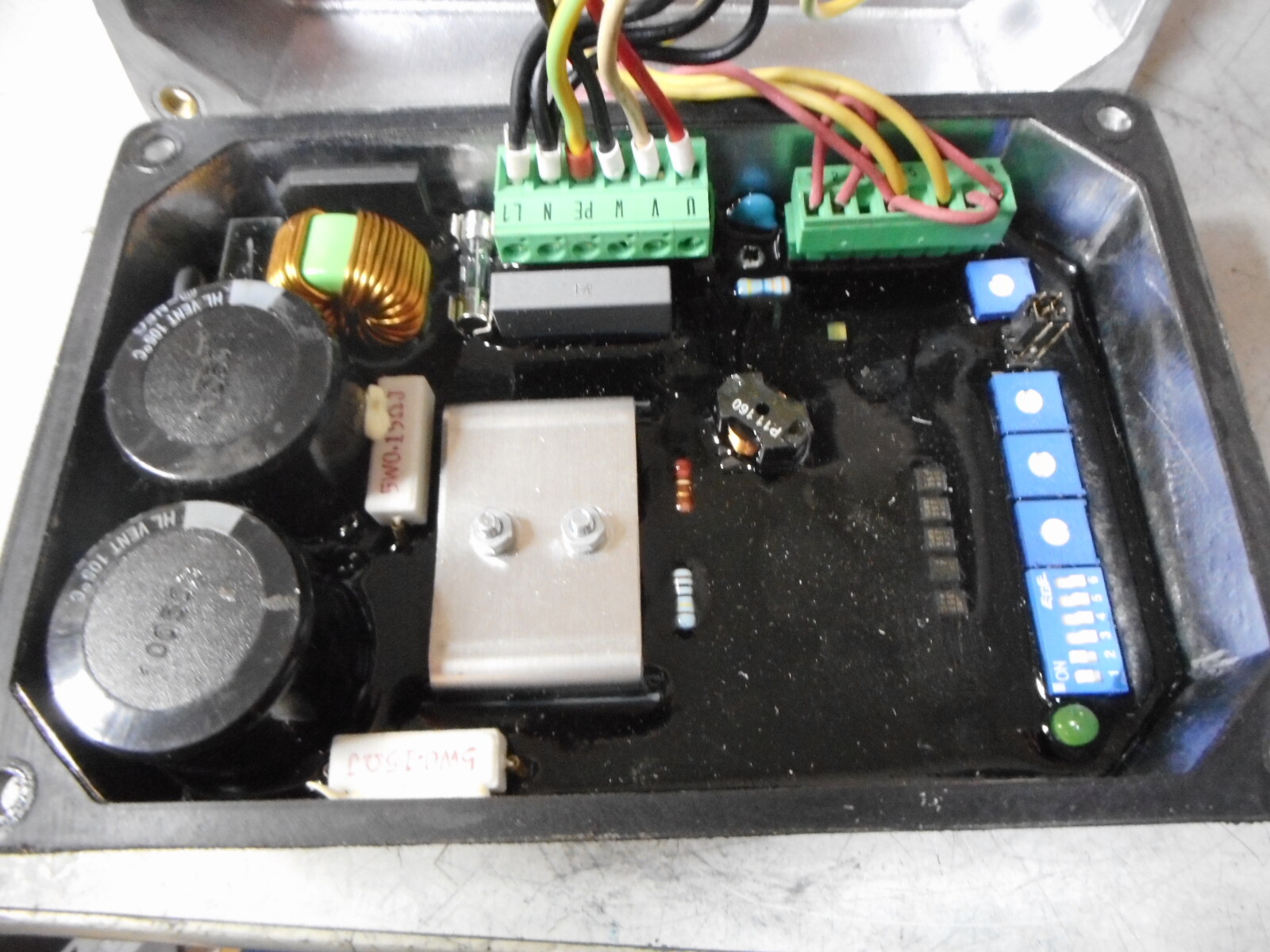 VARIMAX VFD Variable Speed Drive motor + gearbox 230AC 1 Phase Supply ...