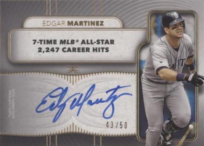 2021 Topps Definitive Collection - Legendary Autograph Collection Edgar ...