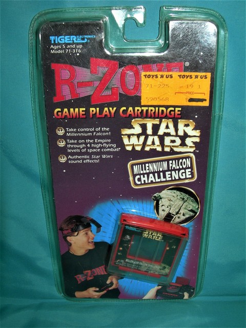 Tiger R-zone Game Cartridge Star Wars Millennium Falcon Challenge for ...