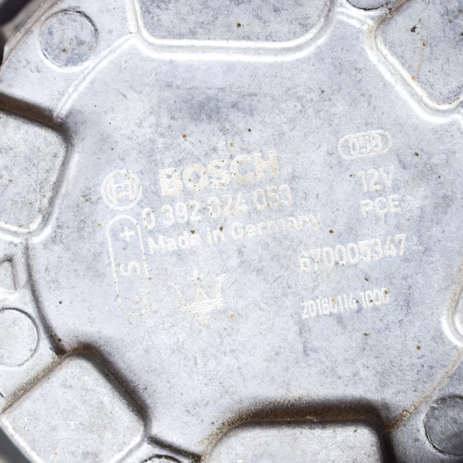 MASERATI GHIBLI M157 Circulation Water Motor 0392024053 670005347 3P ...