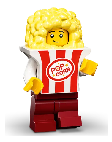 Lego Minifigure Series 23 71034 Popcorn Costume In Hand | eBay