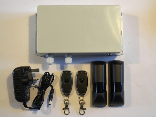 Infrared Driveway Alarm,Yard Alarm,Garage/DoorAlarm,Single Beam,Remote ...