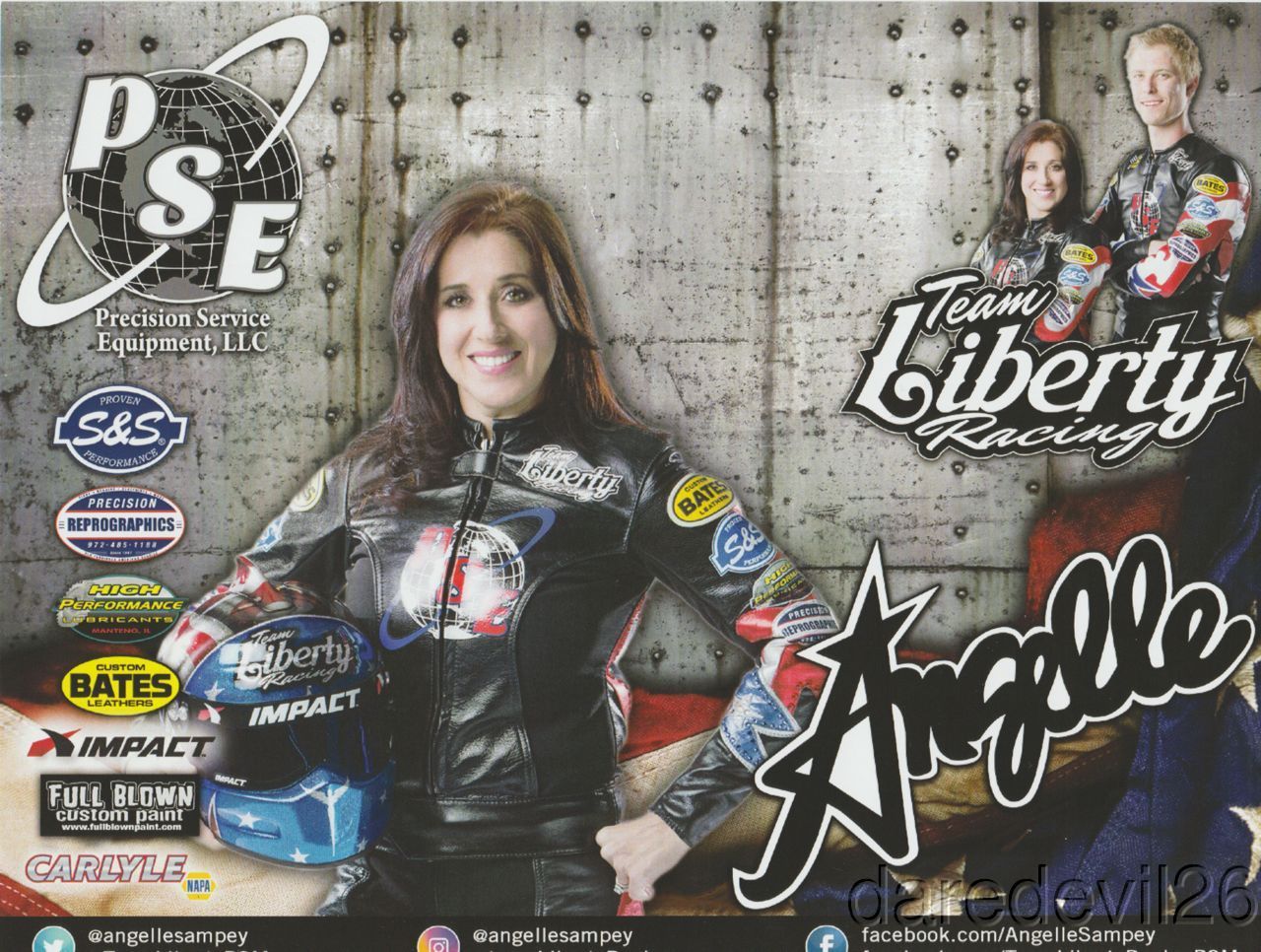 2017 Angelle Sampey Team Liberty Racing "1st Version" Victory PSM NHRA ...