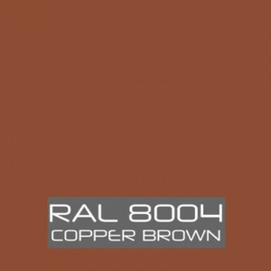 RAL 8004 Copper Brown tinned Paint