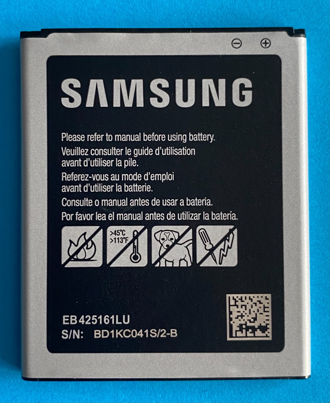 ORIGINAL BATTERY SAMSUNG EB425161LU GALAXY S DUOS 2 GT-S7582 GT-S7582L ...