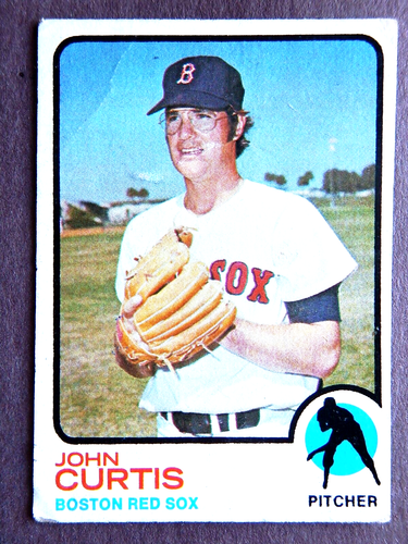 John Curtis #143 Topps 1973 Baseball Card (Boston Red Sox) A | eBay