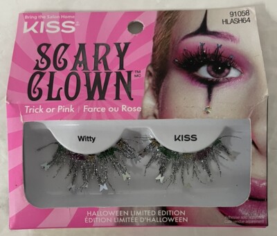Kiss Trick Or Pink Scary Clown Lashes Halloween Pinkfectious HLASH64 ...