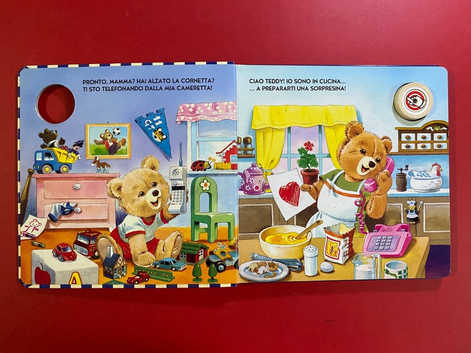 Tony WOLF - TEDDY E IL SUO TELEFONO Ed Dami (2009) Libri SONORI ...