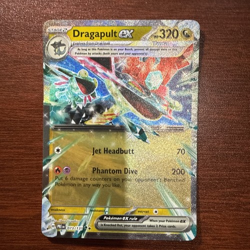 Dragapult ex 073/131 - Pokemon TCG Prismatic Evolutions Double Rare NM ...