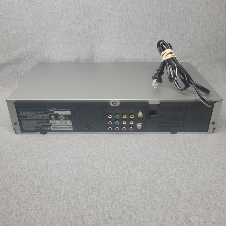SAMSUNG DVD-V5500 VCR DVD COMBO VHS PLAYER RECORDER TESTED WITH REMOTE ...