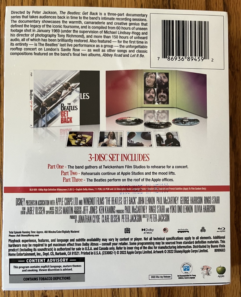 The Beatles tea cups ringo 45 single an beatles christmas GET BACK ...