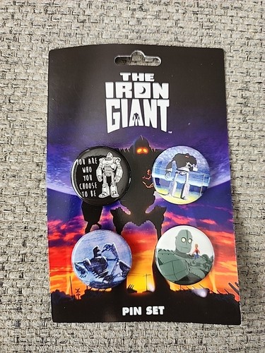 The Iron Giant Pin Button Set (4 pinbacks) | eBay
