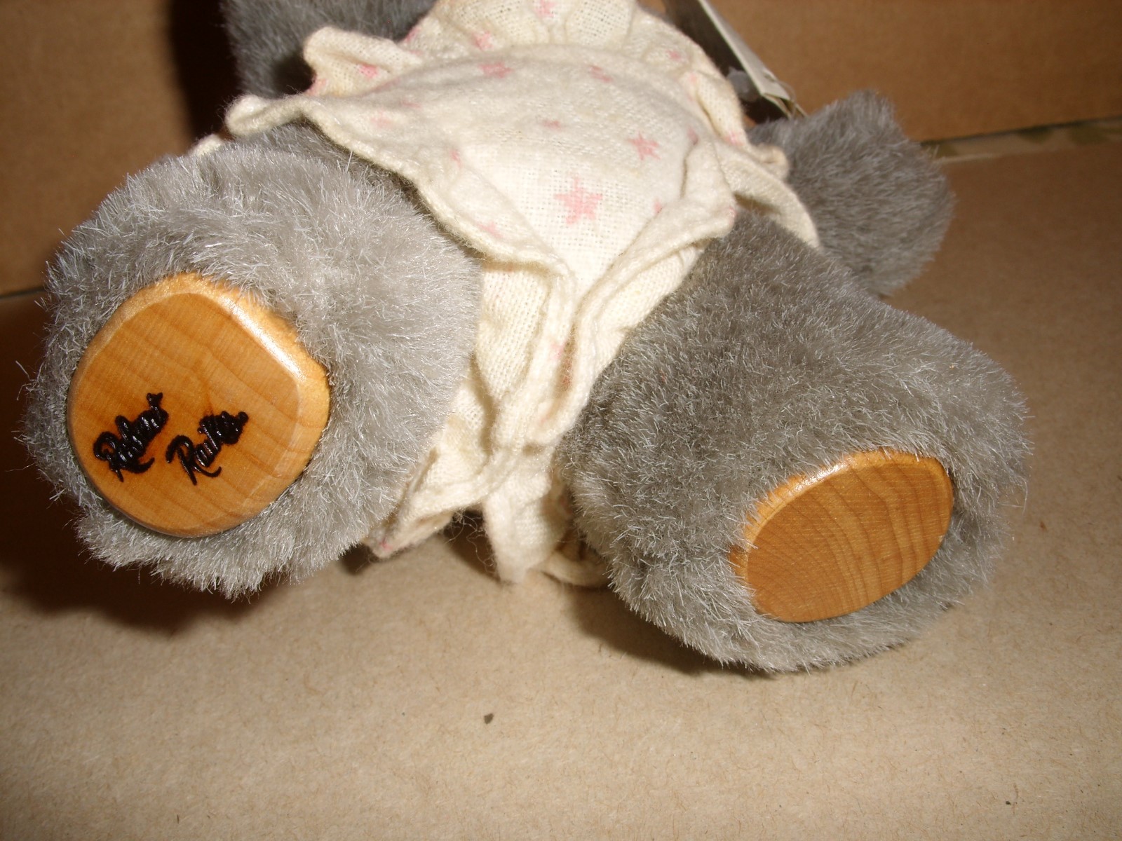 Raikes Bears 7" Gray Bear 1990 Robert Raikes Applause Inc. Nursery ...