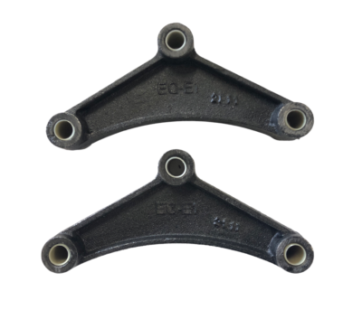 2 New Trailer Leaf Spring Triangle Equalizers With 9/16" Nylon Bushings ...