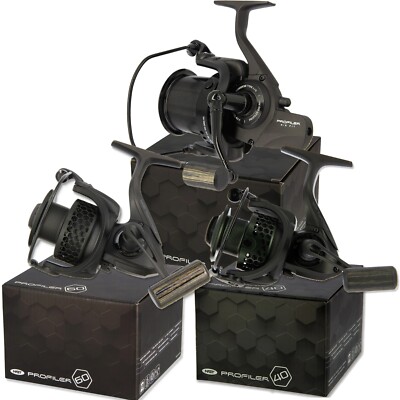 NGT Carp Runners Reels Profiler 40 60 & Big Pit Front Quick Drag Spare ...