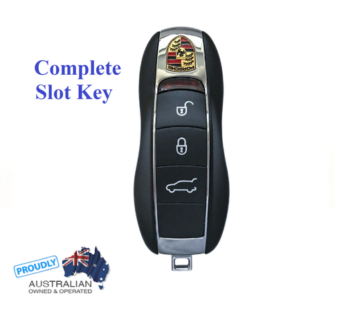 suits Porsche Cayenne Macan Cayman Panamera Boxster Smart Slot Key 2010 ...