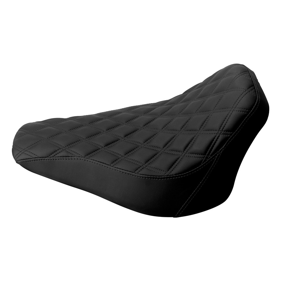 Black Front Driver Solo Seat For Harley Rocker C 2008-2017 Breakout ...