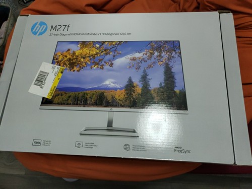 HP M27f 27'' IPS LCD Monitor - Natural Silver/Black LOOK! 195161431258 ...