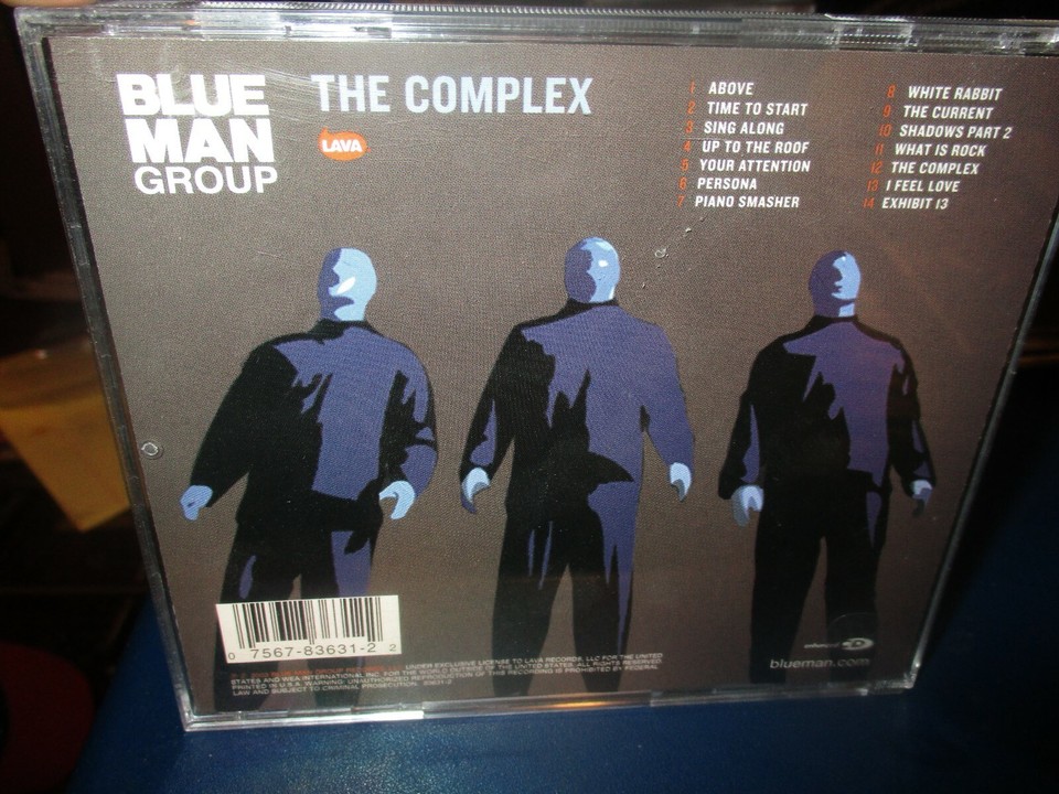 2003 THE BLUE MAN GROUP The Complex CD Lava 14 Tracks NM/NM 75678363122 ...