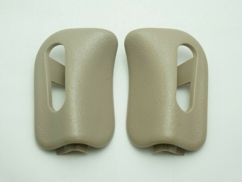 Mercedes Benz W124 E320 Cabriolet One Pair Sun Visor Trim Caps NEW! Tan ...