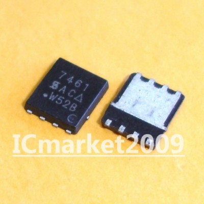 5 PCS SI7461DP QFN8 SI7461 7461 P-Channel 60-V (D-S) MOSFET | eBay