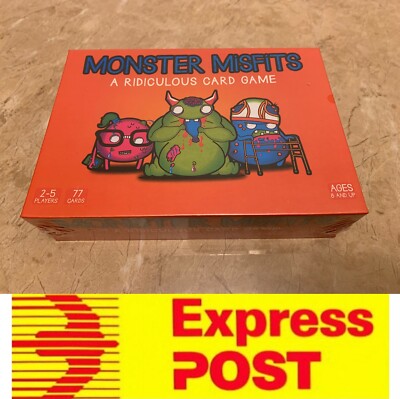 Monster Misfits, A Ridiculous Card Game, AU Stock, Express Post | eBay