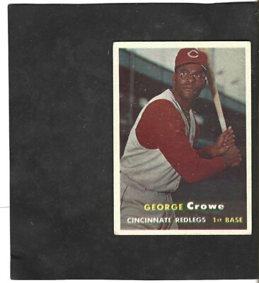 1957 Topps MLB # 73 George Crowe | eBay
