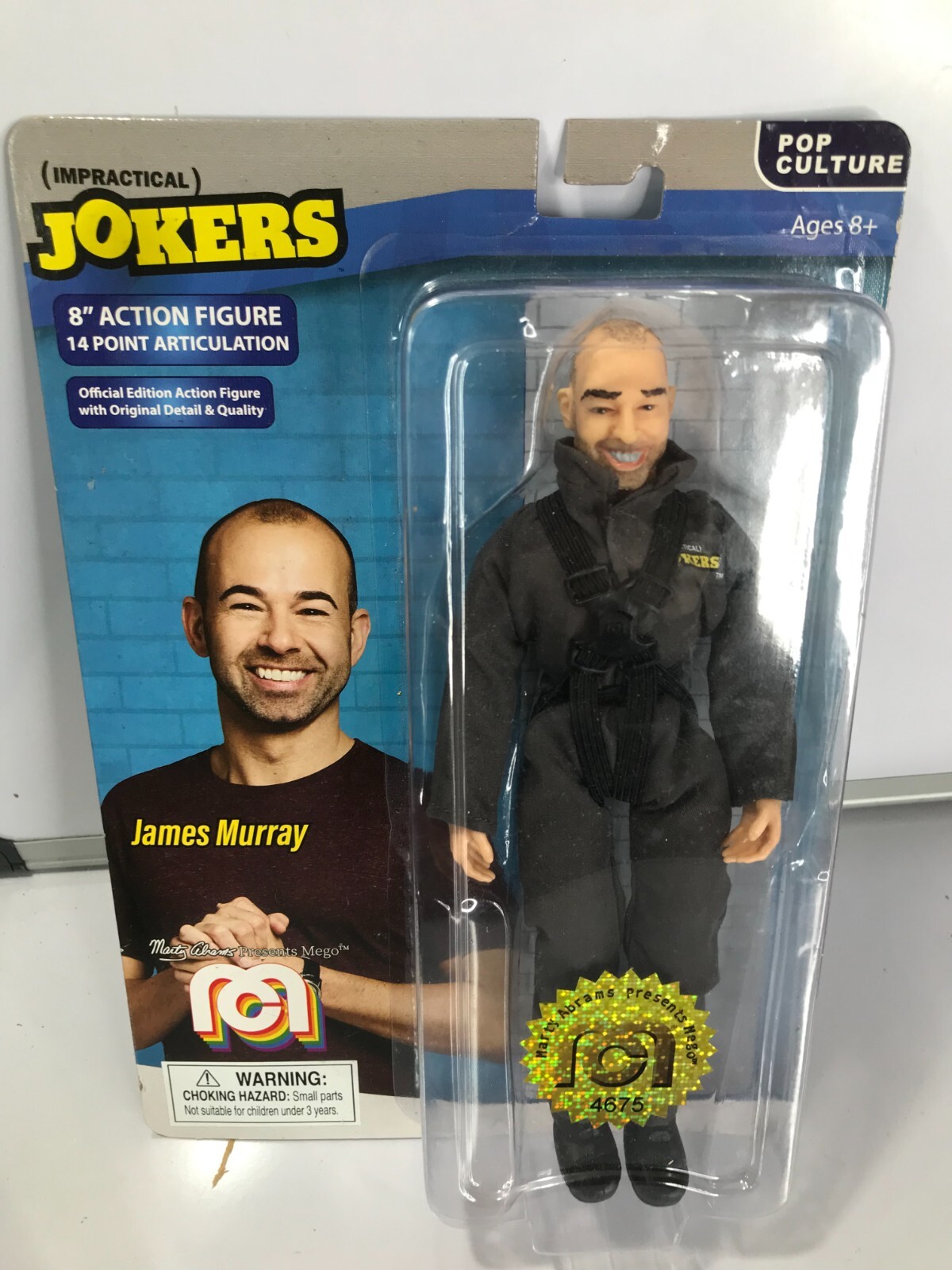 Impractical Jokers Pop Culture James Murray 8" Action Figure | eBay