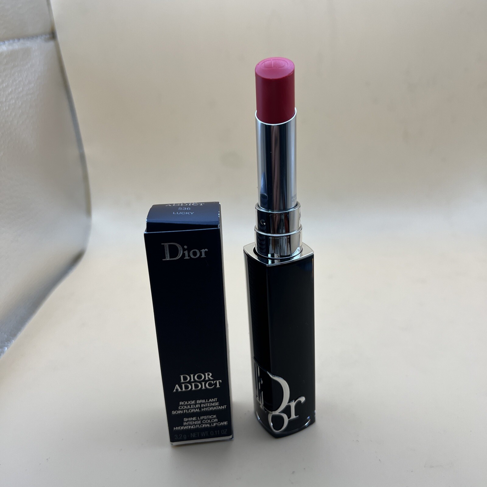 DIOR ADDICT ROUGE BRILLANT INTENSE SHINE LIPSTICK 536 LUCKY for sale ...