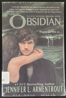 OBSIDIAN by Jennifer L. Armentrout (Paperback 2012) Lux book 1 ...