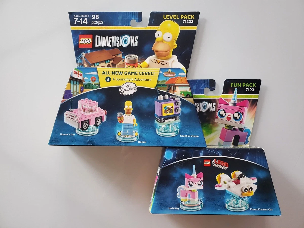 Lego Dimensions The Simpsons Themed Bundle Simpsons Level, 47% OFF