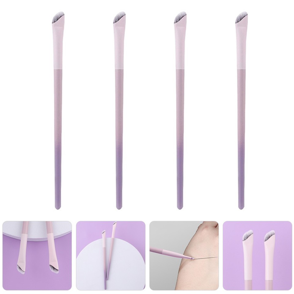 4pcs Makeup Angled Eyeliner Slanted Angled Brow Brush Eye Liner Makeup ...