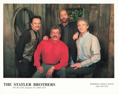 THE STATLER BROTHERS 8x10 Original Press Photo Country Music | eBay