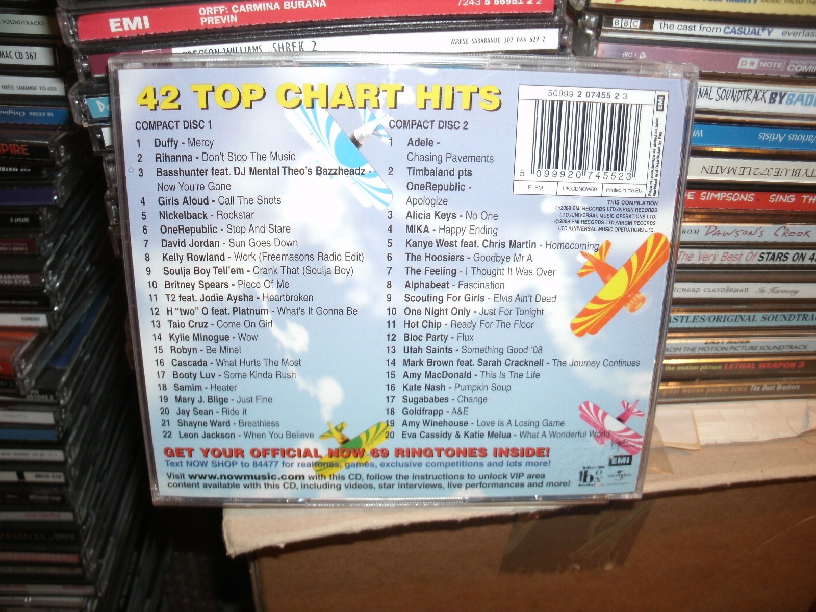 Various Artists - Now That's What I Call Music, Vol. 69 (2008) 2 CD SET ...