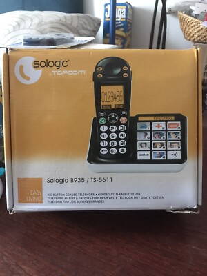 Topcom TS-5611 Picture key telephone - Sologic B935 Twin Plug | eBay