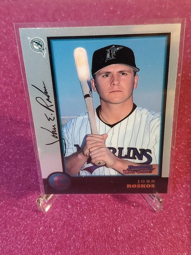 1998 Bowman Chrome Baseball Card #170 John Roskos RC | eBay