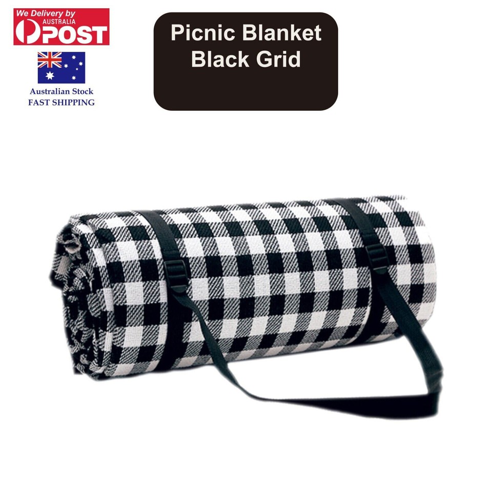 3mx3m Large Picnic Blanket Mat Premium Cashmere Rug Waterproof Outdoor ...